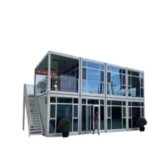 Quality 20ft 2 Storey Container House for Luxury Living and Work in Steel Structure for sale
