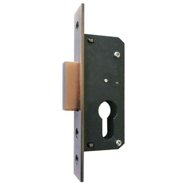 Quality Aluminum Door Lock 35-50mm European Style Door Lock in Iron Top Security Deadlatch Backset 20-35mm for sale
