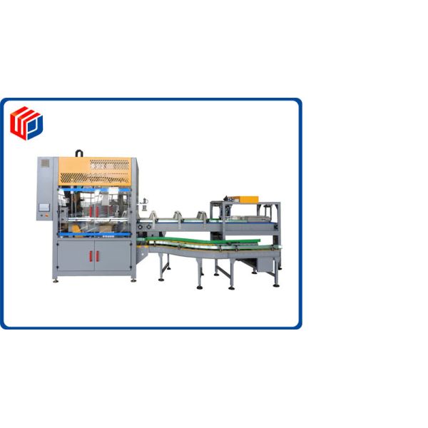 Quality 6 Cases / Min Automatic Case Packer Machine 5KW Power Compact Footprint for sale