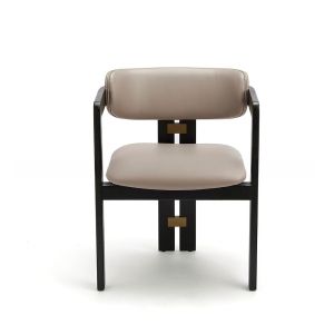 Quality Modern Rosewood Arm Chair Brown Color 30 Inches With Foam Cushion for sale