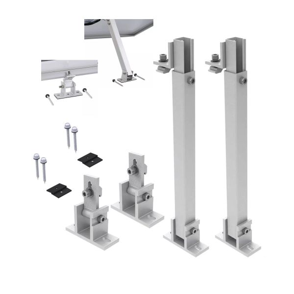 Quality Adjustable Solar Panel Mounting System for Metal/Tin Roof Easy to Install and Adjust for sale