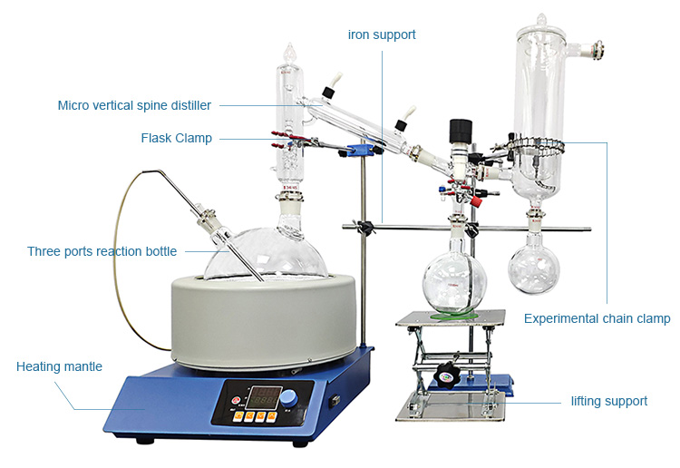 Glassware Laboratory Short Path Distillation Lab