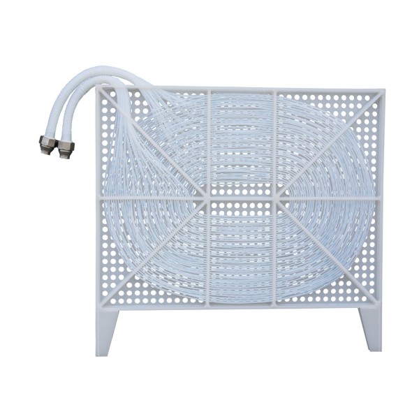 Quality Plastic Immersion Heat Exchanger Precise Heater Surface Finishing for sale