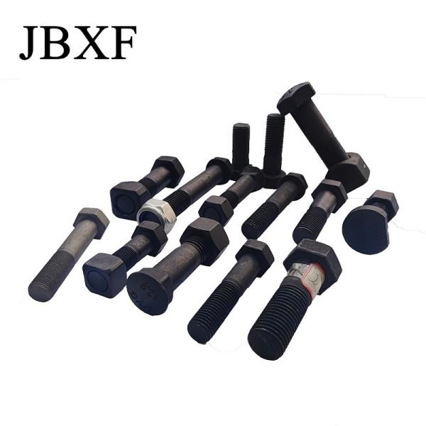 Quality 40Cr Steel Tooth Block Bolt With Nut 7H3598  Dozer Excavator Track Bolt for sale