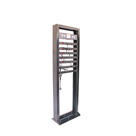 Quality Open Frame Server Racks for Server Room 20U to 42U 4 Pole Networking 19 Inch Data Racks for sale