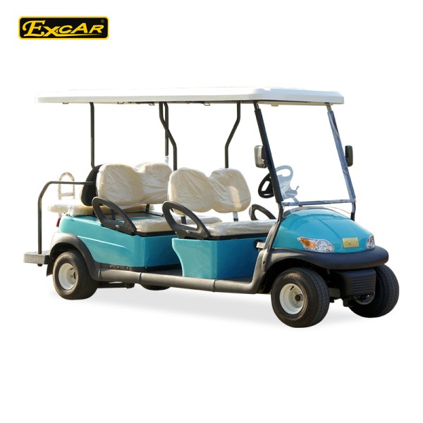 Quality Trojan Battery Electric Golf Car , Six Passenger Street Legal Electric Golf Carts for sale