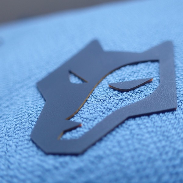 Quality Animals Shape 3D 7cm Heat Transfer Garment Labels Silicon Rubber Printing for sale