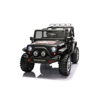 Quality Iron 2 Seater Battery Operated Jeep EN62115 Electronic Steering for sale