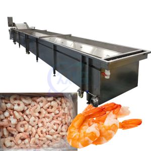 Quality Industrial Shrimp Processing Machine 2280W Practical For Seafood Cooling for sale