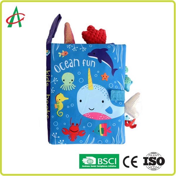 Quality 23cm Soft Books For Infants , ISO9001 Rag Books For Babies for sale
