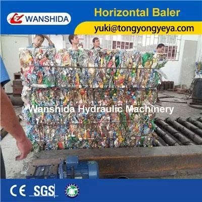 Quality Horizontal Baler Machine For PET Bottles Baler CE Standard for sale