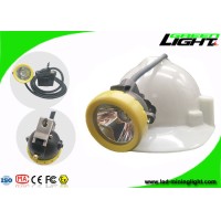 Quality Low Power Warning Mining Cap Lights 7.8Ah Li - Ion Battery With 18hrs Working for sale