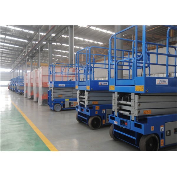 Quality Outdoor Mobile Scissor Lift Flexible Turning Unit Providing Exceptional Traction for sale