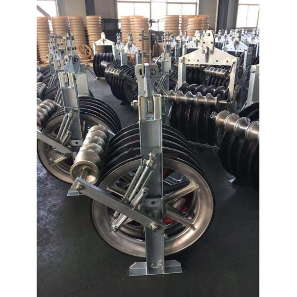 Quality 400KV Transmission Line 660mm Aluminum Conductor Pulley for sale