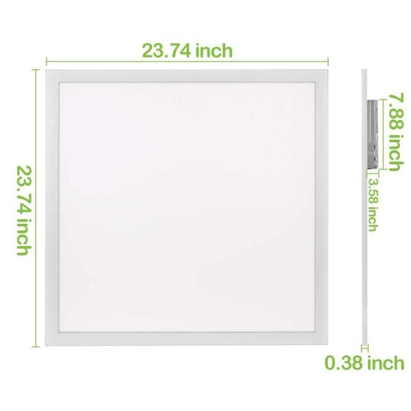 Quality Square Aluminum Alloy Drop Ceiling LED Lights 2x2 Acrylic LED Backlight Panel for sale