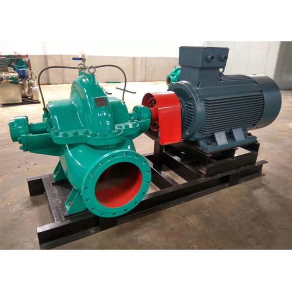 Quality Electric / Diesel Engine Double Suction Split Case Pump Horizonal Installation for sale