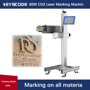 Quality All-in-One 60W CO2 Laser Marking System with 10" Touchscreen for Permanent for sale