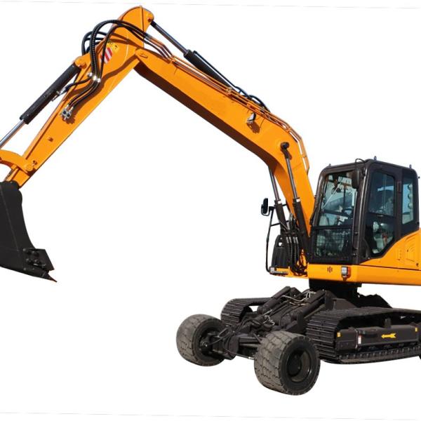 Quality 12 Ton Wheel Crawler Excavator Flexible Exquisite Crawler Mounted Excavator for sale