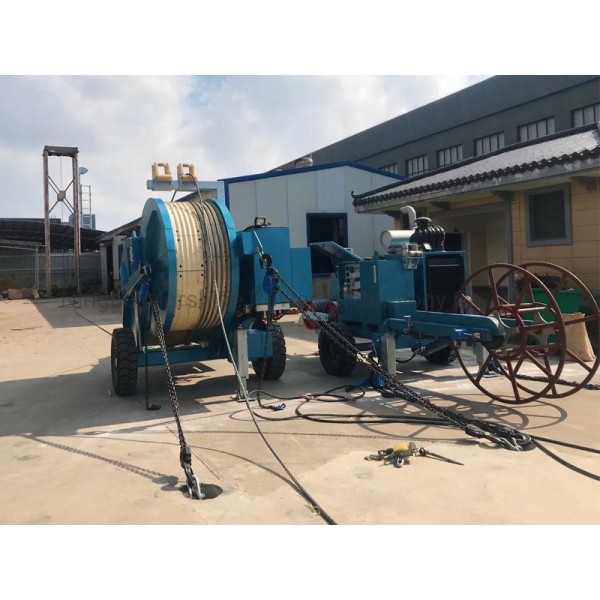 Quality Hydraulic Cable Transmission Power Line Tensioner Stringing Equipment 30Kn for sale