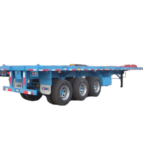 Quality CIMC Flatbed Trailer Latest Design For Optimal Performance Flatbed Semi Trailer for sale