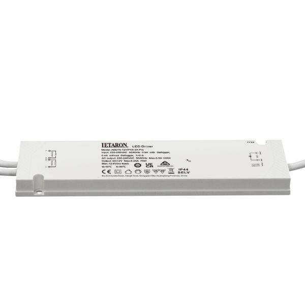 Quality 75W 12V DC Flicker Free LED Driver for Bathroom Vanity Lighting with Constant for sale