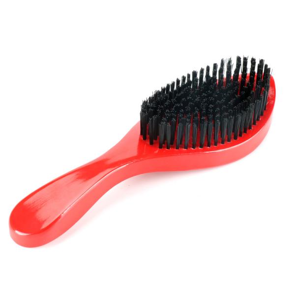 Quality Custom Logo 360 Wave Brush Long Wooden Handle For Men Soft Hard Boar Bristle for sale
