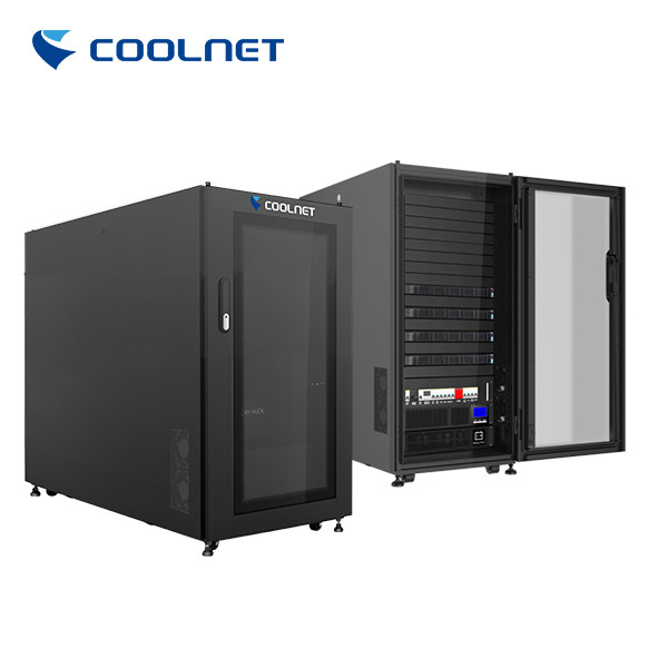 Quality Integrated Micro Data Center with DC Inverter Cooling Online UPS System and for sale