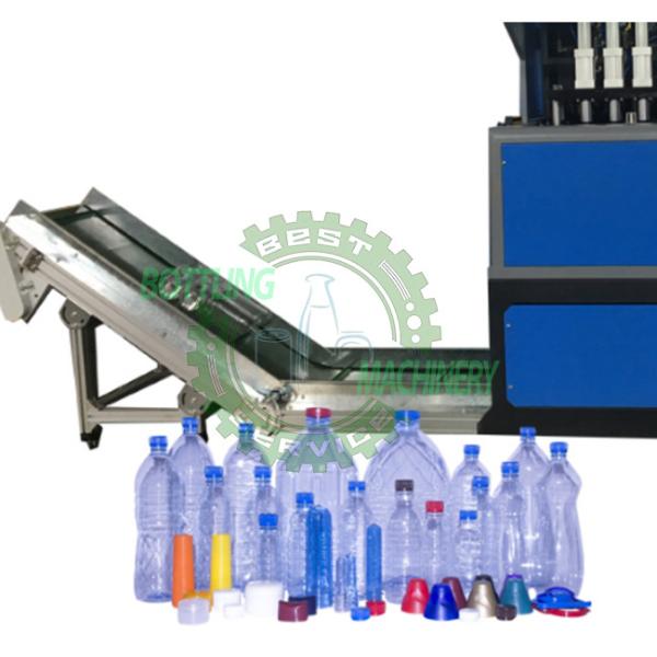 Quality 2400BPH Automatic Preform Loading 4 Cavity Bottle Blow Molding Machine for sale