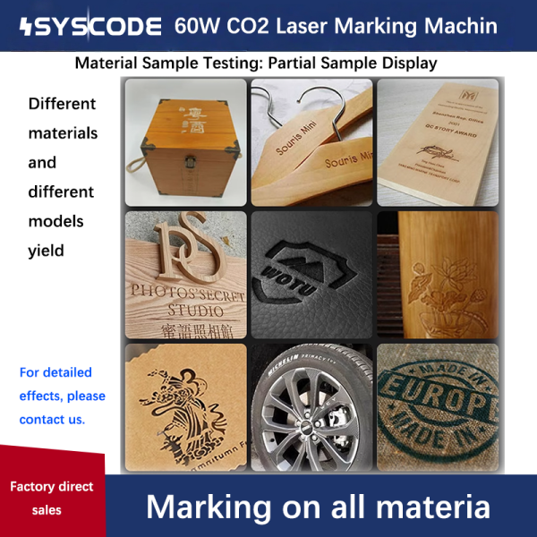 Quality All-in-One 60W CO2 Laser Marking System with 10" Touchscreen for Permanent for sale