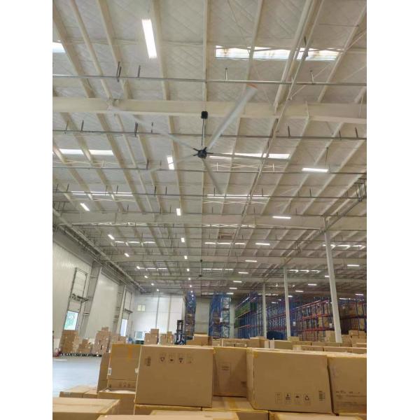 Quality Ultra-high Efficient PMSM Technology Big Wind Big Torque Industrial Ceiling Fans for sale