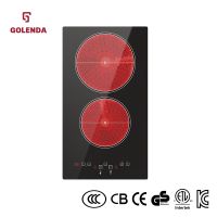 Quality Waterproof  Ceramic Hob Stove ,  Double Hot Plate Electric Stove 3000W for sale