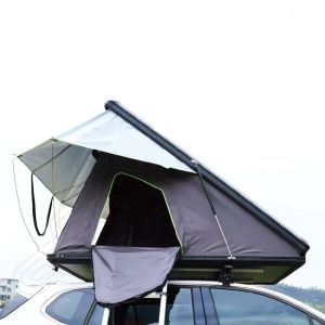 Quality Aluminum 4 Person Rooftop Tent Hard Shell Pop up Waterproof HardShell Roof Top for sale
