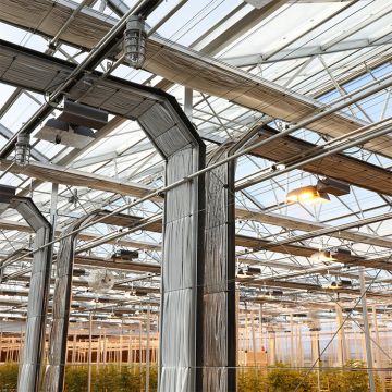 Quality LED Light Deprivation Greenhouse With Shading And Security System for sale