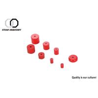 Quality Red Strong Ndfeb Cylindrical Magnet High Durability For Magnetic Assemblies for sale