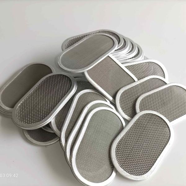 Quality Oval Stainless Steel Multi Layers Filter Metal Mesh / Wire Mesh Filter Disc for sale