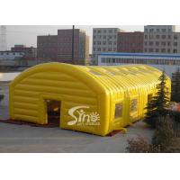 Quality Yellow Inflatable Outdoor Tent, Giant Inflatable Dome for Opening Ceremonies for sale