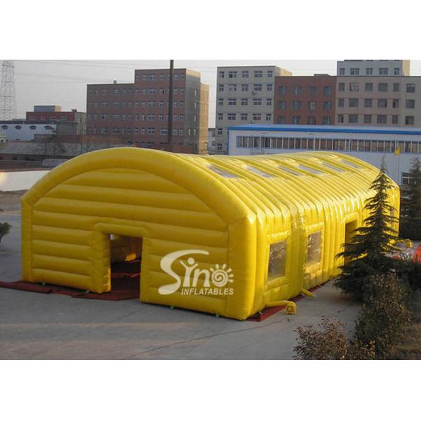 Quality Yellow Inflatable Outdoor Tent, Giant Inflatable Dome for Opening Ceremonies for sale