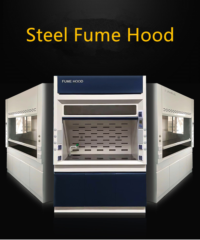 Lab Furniture Fume Hood Stainless Steel 304 Laboratory Furniture Steel Glass Window Epoxy Resin Metal Modern 300kg 220V
