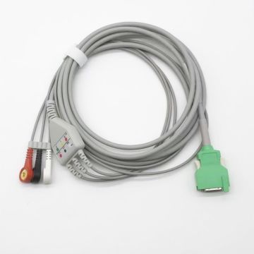Quality Life Scope OPV-1500 OPV-1500K ECG Patient Cable Nihon Kohden DB 20-Pin Connector for sale