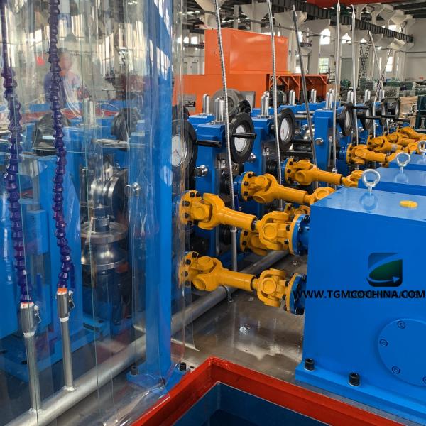 Quality Welded Cold Formed Profile Pipe Mill Line 25.4-76.4 x 3mm for sale