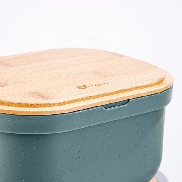 Quality On the Go Colorful Large Capacity Plastic Customization 2 in 1 Mixing Salad Bowl for sale