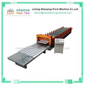 Quality 840 Galvanized Corrugated Roofing Sheet Making Machine Manual Roof Tile Zinc for sale
