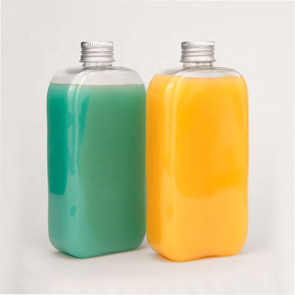Quality Customized Empty Plastic Juice Bottles ODM Transparent With Cap for sale