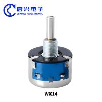Quality Single Circle WX14-12 3W Wirewound Potentiometer 1K 2K2 3K3 4K7 20K 10K 22K 100R 470R for sale