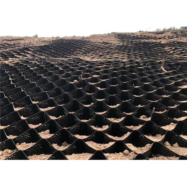 Quality Ground Improvement Black 3D Cellular Confinement Systems for sale