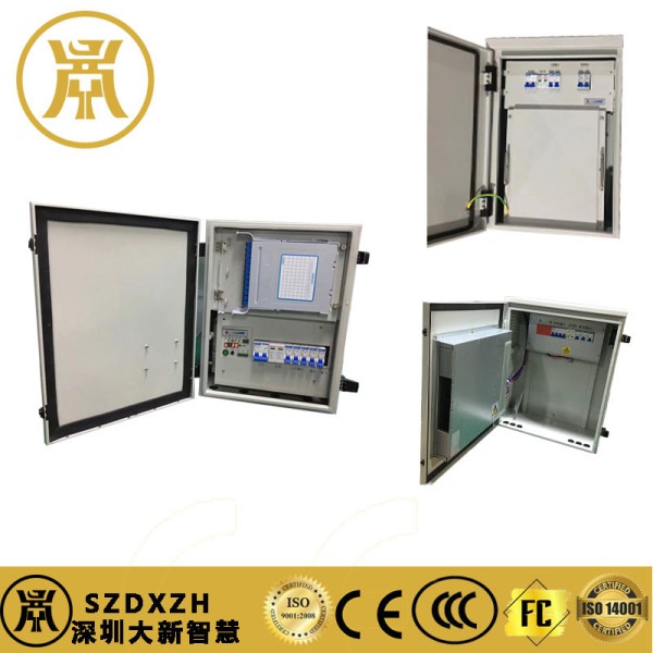 Quality IP55 Pole Mount Power Supply Cabinet With Small 150A Power System And Monitory for sale