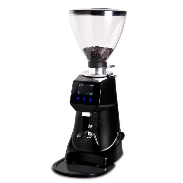 Quality 64mm Flat Burr Electric Commercial Turkish Coffee Grinder Aluminum Alloy for sale