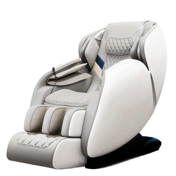 Quality Commercial Furniture Electric Massage Chair Black Grey Reclining Spa Salon Equipment AI Smart Heat Full Body Massage for sale