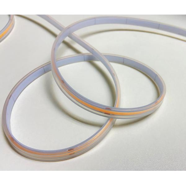 Quality Silicon Extrusion IP65 Waterproof Flexible COB Strip Light 8mm Width for sale