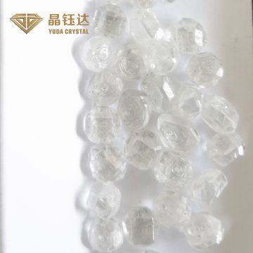 Quality Round HPHT Lab Grown Diamonds LGD Uncut Lab Created Diamond For Making Jewelry for sale